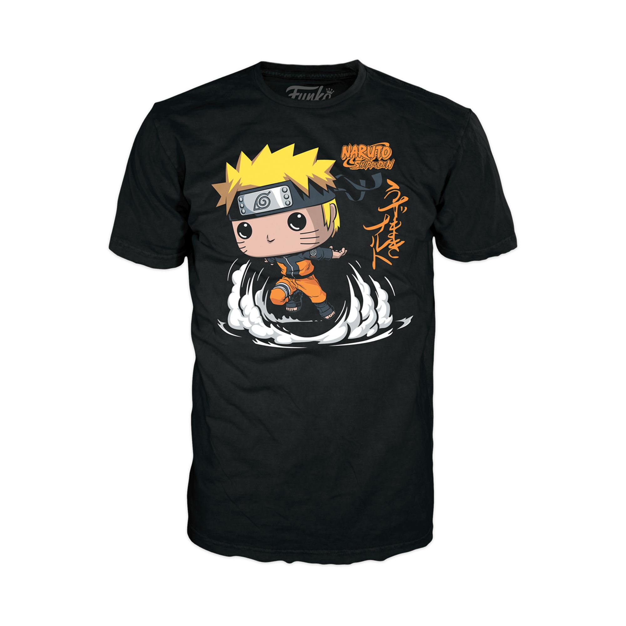 Pack Funko Pop + T-Shirt Naruto Uzumaki Shippuden