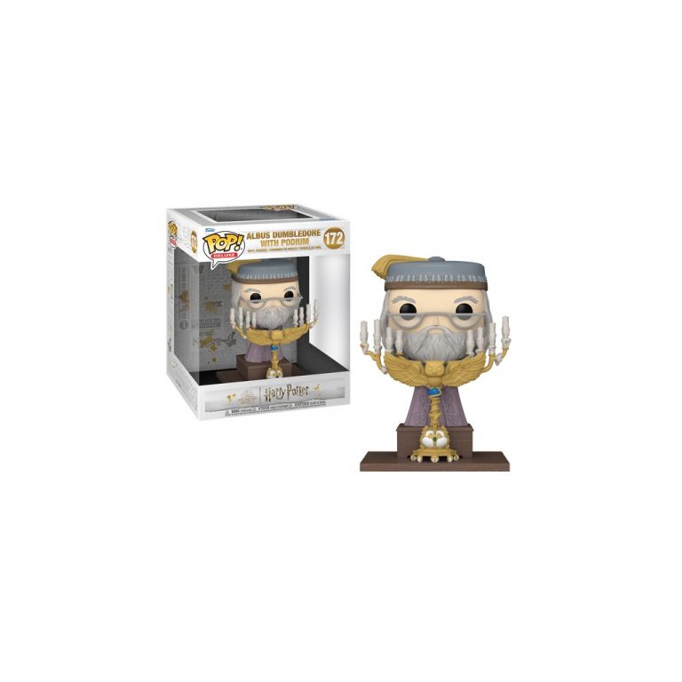 Figurine Funko Pop Delux Albus Dumbledore With Podium °172 HP
