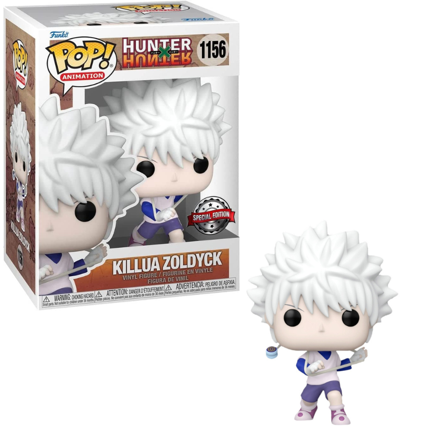 Figurine Funko Pop Killua Zoldyck N°1156 HXH Spécial édition