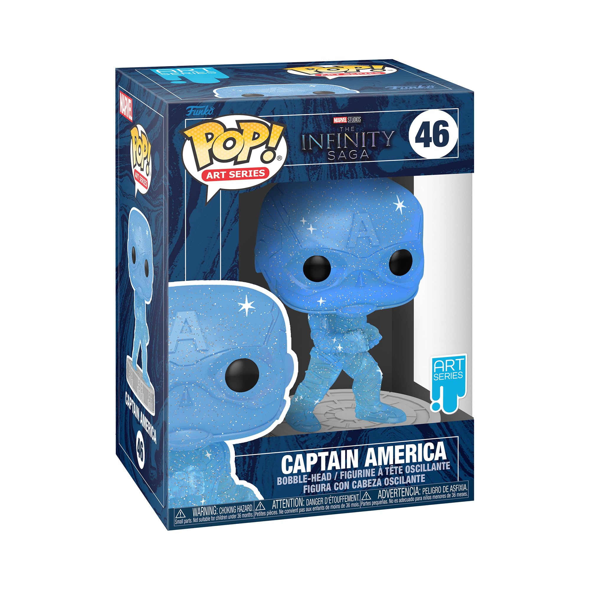 Figurine Funko Pop Captain America N°46 Infinity Saga Marvel